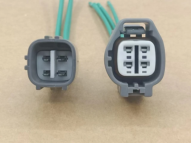 O2 OXYGEN SENSOR Female & Male Connector Kit 4-way for Toyota Lexus ...