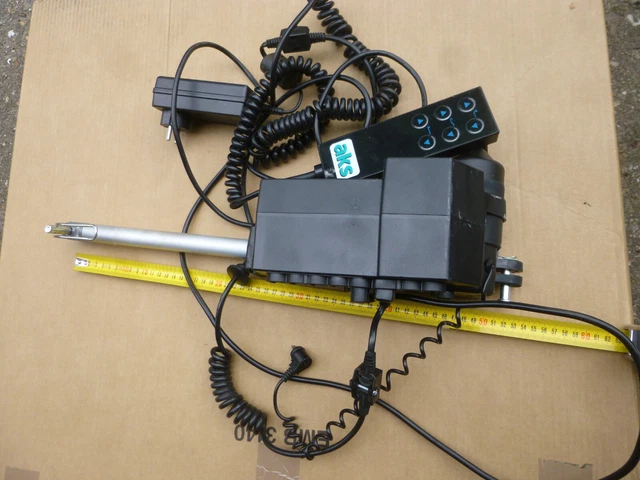 LINEARANTRIEB LINEARMOTOR HUBMOTOR Linak + Fernbedienung + Steuerung ...