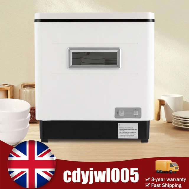 PORTABLE COUNTERTOP AUTOMATIC Dishwasher Mini Table Top Freestanding ...
