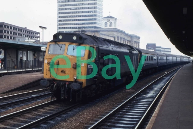 35MM RAILWAY SLIDE of Class 50 50033 @ Reading - Copyright to Buyer £4. ...