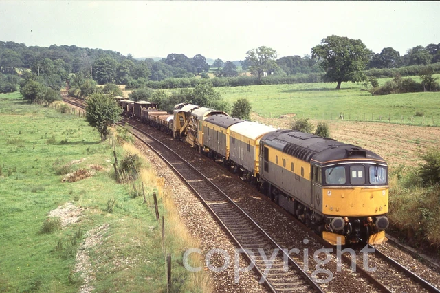 ORIGINAL 35MM DIESEL Railway Slide 33047 Totnes Riverside-Tavistock Jct ...