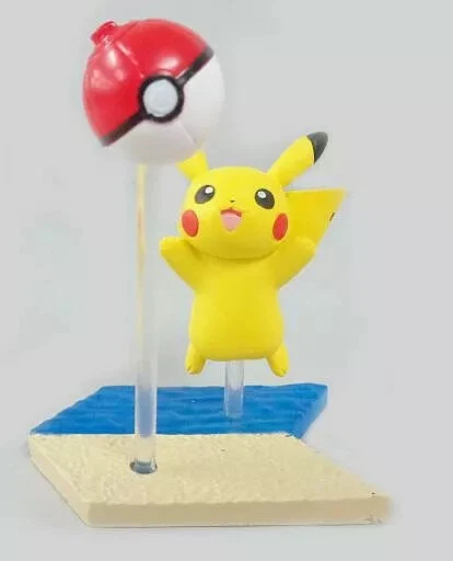 POKEMON CENTER PIKACHU Seaside Mini Figur 7 - Beach Ball Collection ...