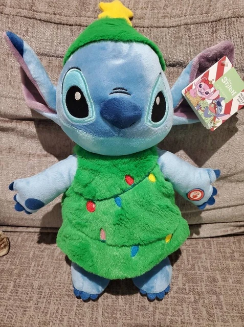 DISNEY STITCH SINGING and Dancing Plush Toy with Christmas Music ...