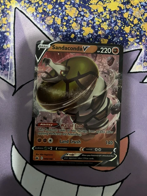 POKEMON CARD SANDACONDA V 089/198 Chilling Reign NM $2.99 - PicClick AU