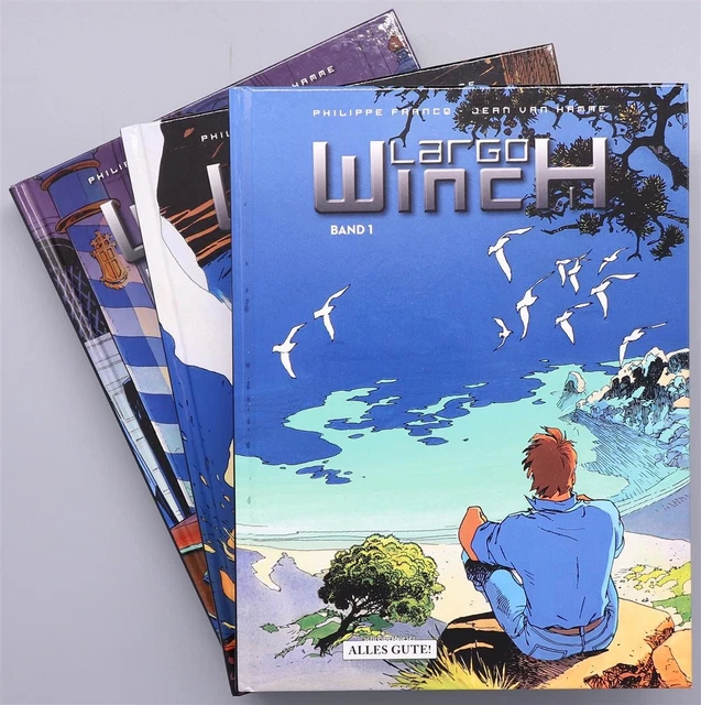 LARGO WINCH SAMMELBAND 1-4 komplett HC Thriller Comic Album Alles Gute ...