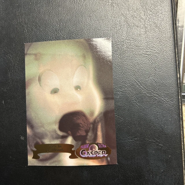 JB12 FLEER ULTRA 1995 Casper The Friendly Ghost #21 Sock In The Mouth £ ...
