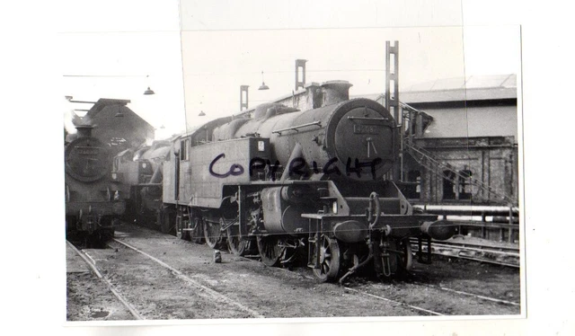 RAIL PHOTO LMS 264t 42087 Birkenhead shed Cheshire Wirral LNWR GWR £2. ...