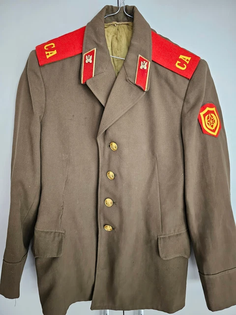 (R12) UNIFORM SOWJETUNION Heer Soldat CCCP UDSSR Russland Größe ca. 48 ...
