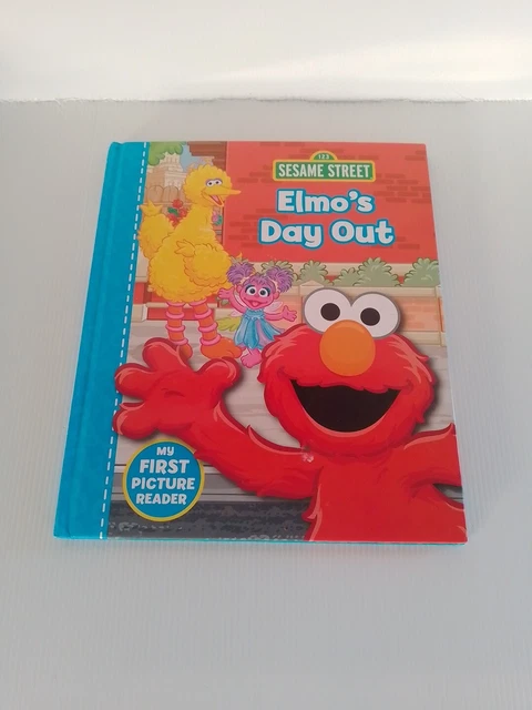 SESAME STREET ELMO'S Day Out Kids Book Hardcover 2012 Picture book $22. ...