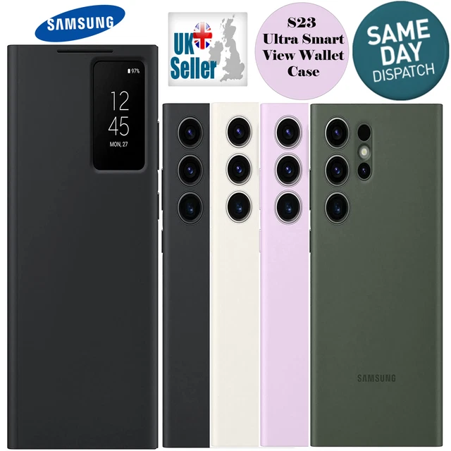 OFFICIAL SAMSUNG SMART View Wallet Case Cover for Galaxy S23 Ultra New ... OFFICIAL SAMSUNG SMART View Wallet Case Cover for Galaxy S23 Ultra New ...