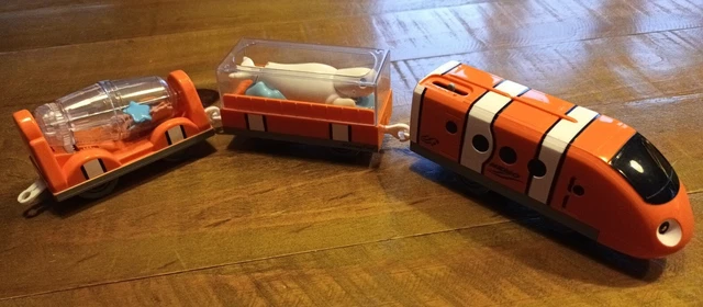 PLARAIL DISNEY PIXAR Dream Railway Nemo Train. Battery operated. Very ...