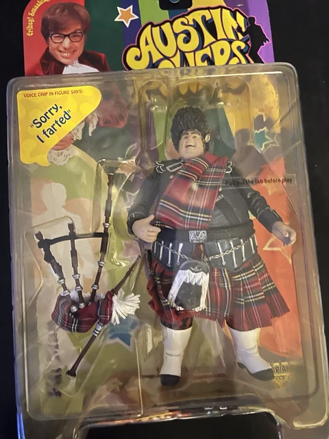 AUSTIN POWERS FAT Bastard (Fat Man) Bagpipes Action Figure, by ...
