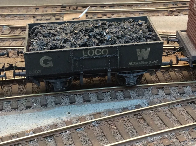 GWR KIT BUILT Modified Rtr Cattle Wagon Coal Wagon Conflat & Container ...