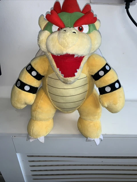 TALKING BOWSER BUILD A Bear Workshop Super Mario Bros Nintendo Soft ...