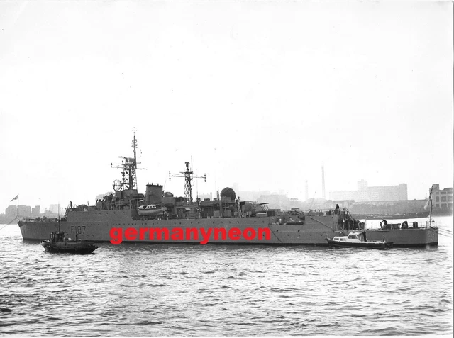 ROYAL NAVY., HMS WHIRLWIND, R87., 1965., Large 10x8 photograph £3.99 ...