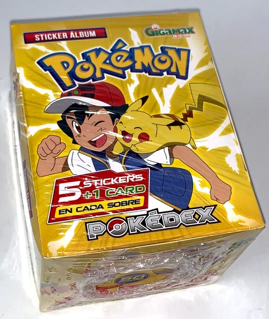 BOX POKEMON POKEDEX Gigamax Edition PERU TCG 2022 - Stickers & Cards ...