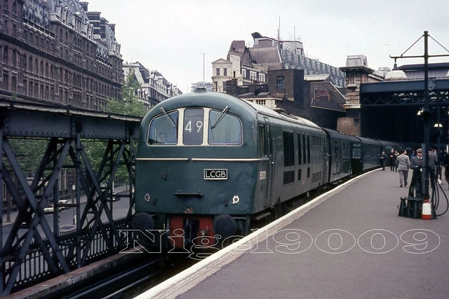 ORIGINAL 35MM AGFA Colour Slide of Class 71 E5020 at Charing X on 30.05 ...