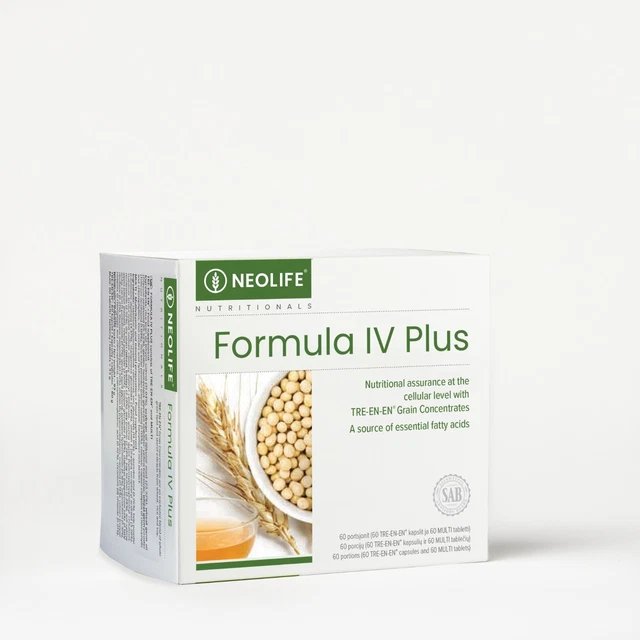 NEOLIFE FORMULA IV Plus Multivitamin & Mineral Complex 60 Portions - UK ...