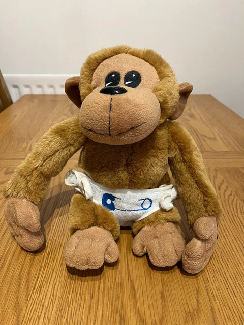 VINTAGE VIBRATING BOOTS Charlie Chuckling Chimp in a Nappy £9.99 ...