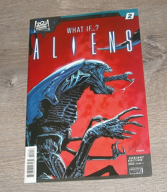 COSA SE...? ALIENS #2 MARVEL COMICS giugno 2024 VARIANTE 1:25 SALVADOR ...