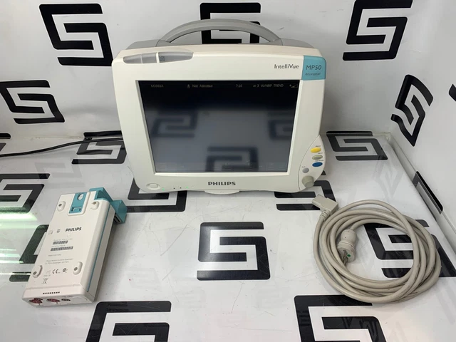 PHILIPS INTELLIVUE MP50 M8004A Neonatal Patient Monitor MP 50 K SW REV ...