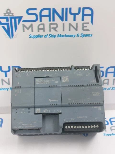 SIEMENS SIMATIC S7-1200 Cpu 1215C Compact Cpu Dc/Dc/Dc 6Es7215-1Ag40 ...