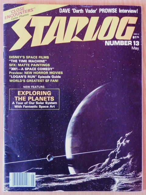 STARLOG MAGAZINE N° 13 EUR 15,00 - PicClick FR
