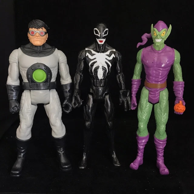 HASBRO MARVEL DOCTOR Octopus Venom Green Goblin Titan Hero Toy 12 ...