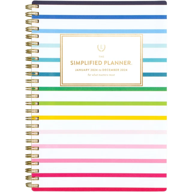 SIMPLIFIED BY EMILY Ley For AT A GLANCE 2024 Weekly Monthly Planner simplified-by-emily-ley-for-at-a-glance-2024-weekly-monthly-planner