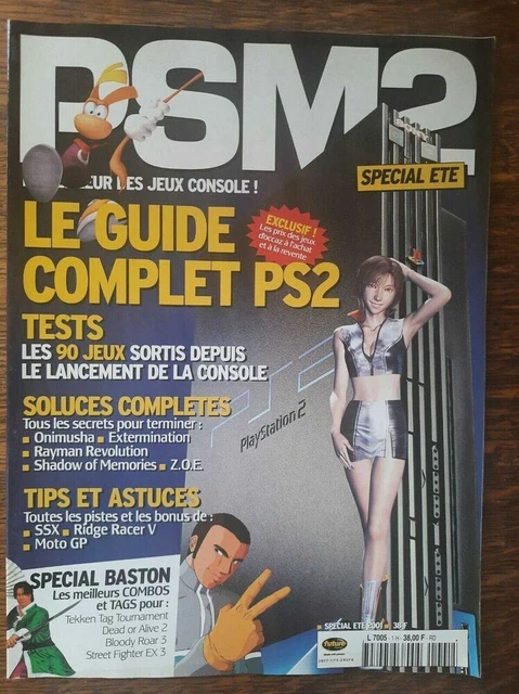 MAGAZINE PSM2 - Le Guide Complet PS2 / Spécial été 2001 EUR 10,00 - PicClick FR