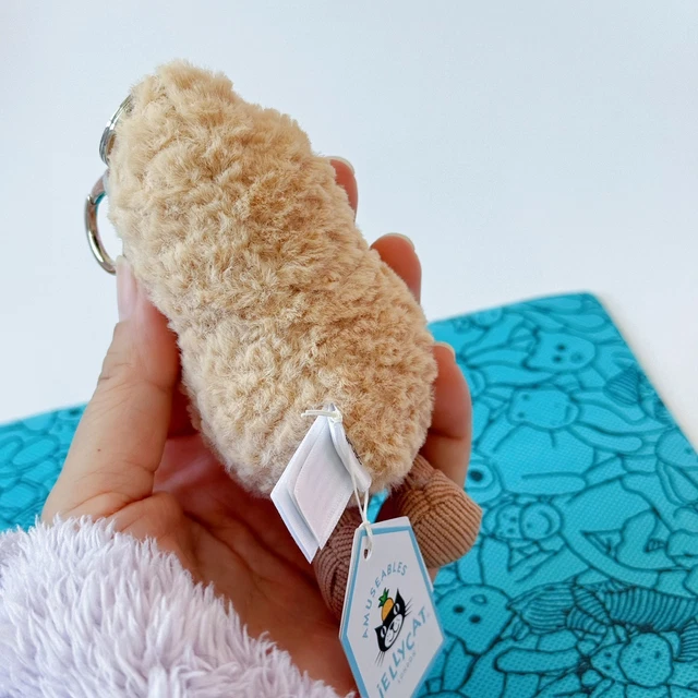 NEW JELLYCAT AMUSEABLES Toastie Pink and White Marshmallows Plush tags ...