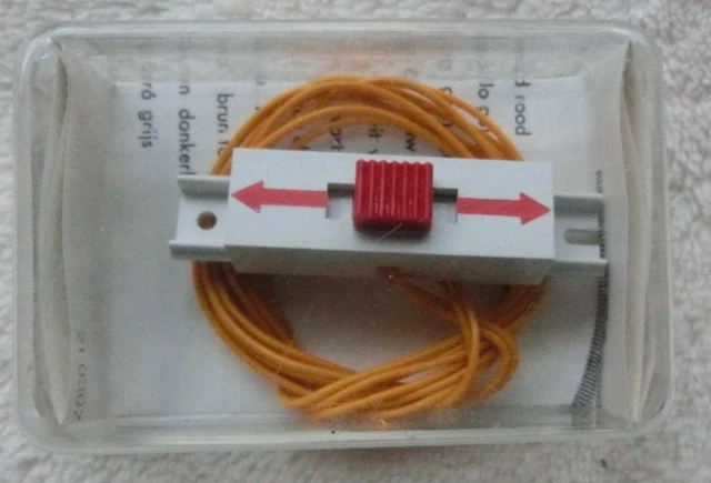 FLEISCHMANN 6905 GLEISBILDSTELLWERK- Umpol-Momenttaster NEU in OVP EUR ...