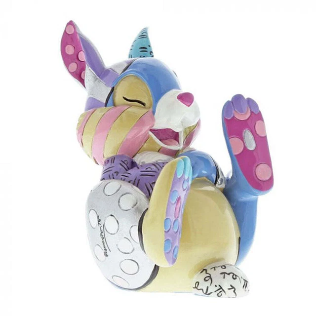 FIGURA COLECCIONABLE DE calidad Disney de Romero Britto Mini Thumper ...