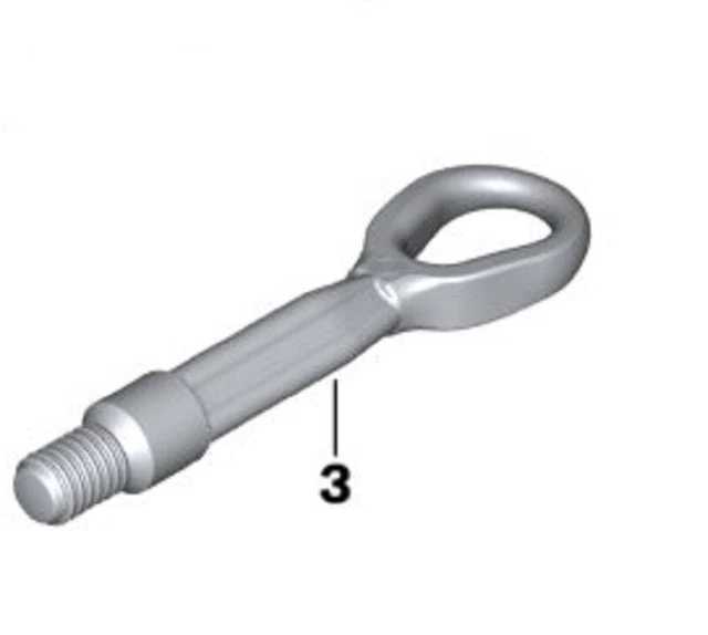 BMW GENUINE BUMPER Tow Hook Hinge 1 2 3 4 5 6 7 X1 X3 X4 Z4 Series ...