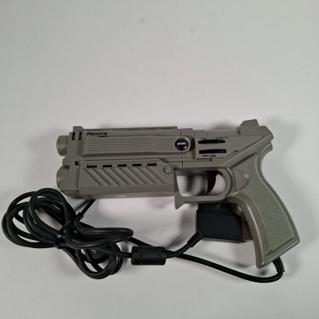 LOGIC 3 PREDATOR Light Gun Blaster for Playstation PS1 & Sega Saturn £ ...