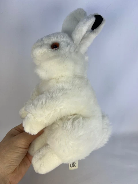 RARE VINTAGE ANNA Club Plush WWF Artic Hare rabbit Bunny Soft Toy White ...