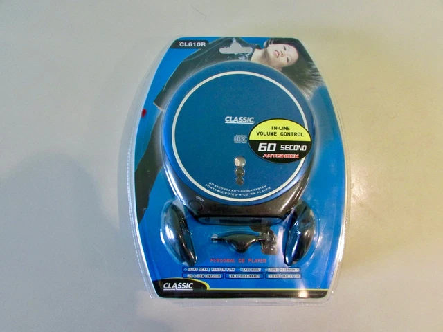 *NEW*CLASSIC PERSONAL COMPACT Disc CD Digital Audio Player*NEW*SEALED ...