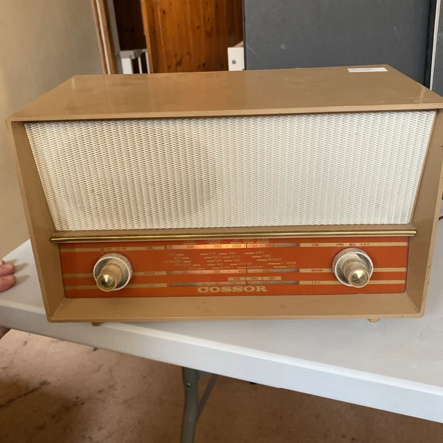 COSSOR VINTAGE TUBE Radio CR1101U £50.00 - PicClick UK