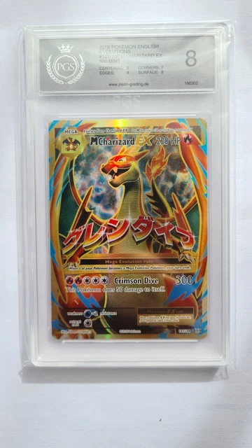 POKÉMON XY EVOLUTIONS M Charizard EX PGS PSA 8 neuf comme neuf + 101/108 EUR 42,50 - PicClick FR