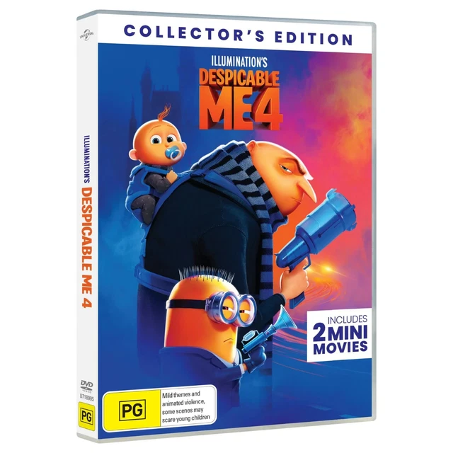 BRAND NEW DESPICABLE Me 4 (DVD, 2024) R4 Movie Minions Gru $29.95 ...