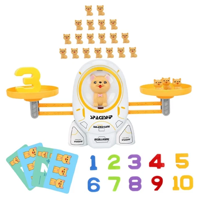 HOMESCHOOL KINDERGARTEN BALANCE Board Game - Preschool Activities Math ...