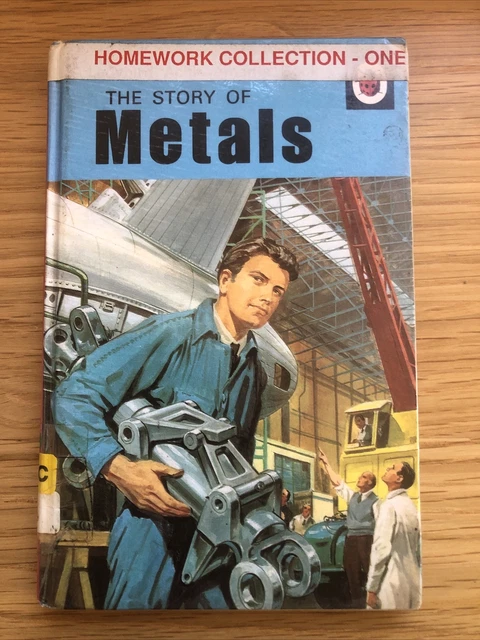 LADYBIRD BOOK THE STORY OF METALS Series 601 Specially Bound Library ...