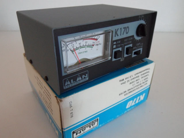 MIDLAND ALAN CTE K170 Swr Power Meter...............radio_Trader ...