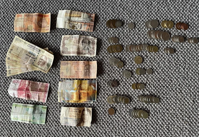 OLD (DISCONTINUED?) BANK notes and coins. £30.00 - PicClick UK