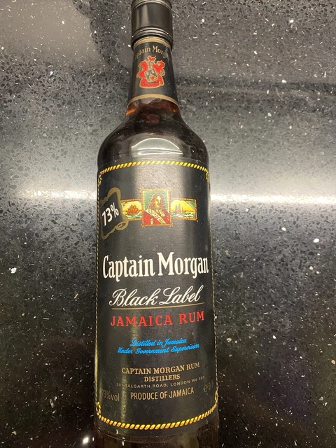 CAPTAIN MORGAN RUM Black Label 73% 0,7 L EUR 111,00 - PicClick DE