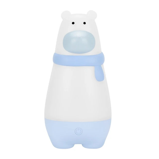 LED BEDSIDE LAMP Color Changing Silicone Rechargeable Night Light for ...