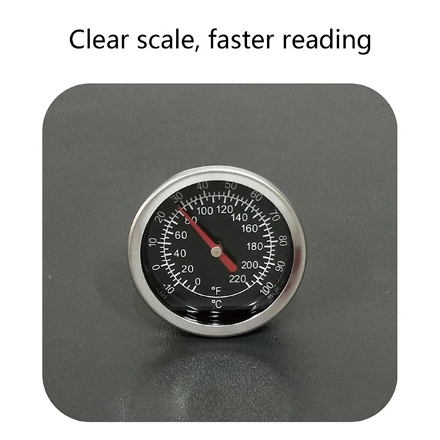 1/4 NPT THREAD Joint Thermometer -10-100℃/0-220ºF Temperature Gauge for ...