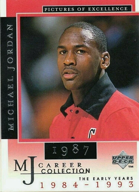 1998 UPPER DECK Michael Jordan Mj Career Collection #2 Basketball Card ...