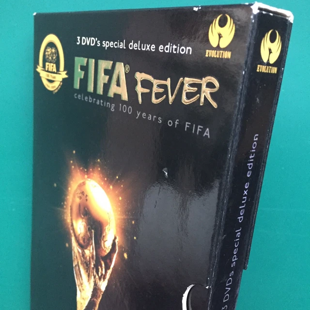 FIFA FEVER 100 Years Of Football SPECIAL DELUXE EDITION 3-Disc DVD Boxset PAL R0 £18.00 ...