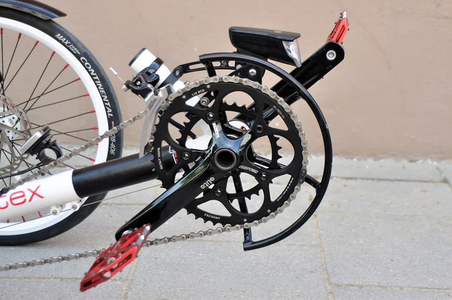 LIEGETRIKE ICE VTX, Liegerad, Liegedreirad mit Carbonsitzschale EUR 3. ...